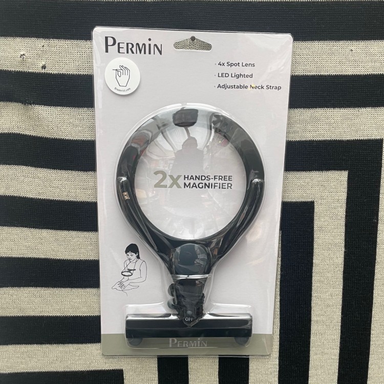 Broderistens lup med lys - Broderist